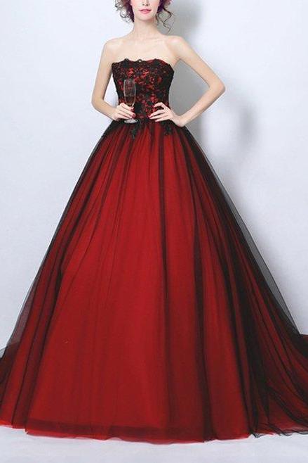 Elegant Red Homecoming Dress High Low Evening Dress Sexy Prom Dresses